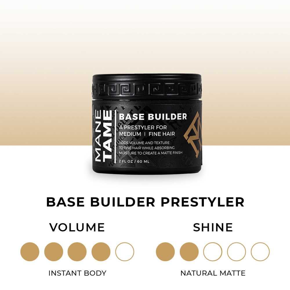 Base Builder Prestyler 2oz | Mane Tame Professional Men's Grooming®