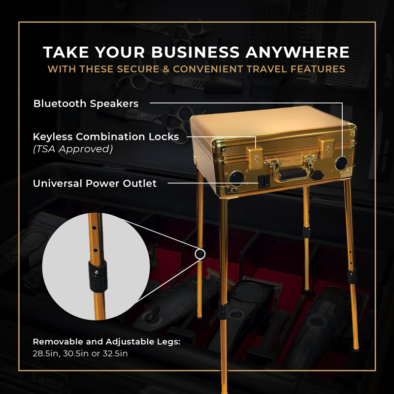 Barber Cases | Mane Tame Professional Men's Grooming®